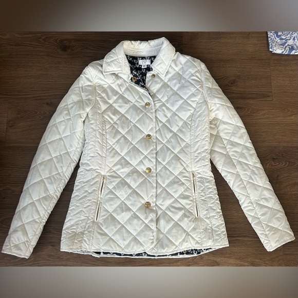 crown & ivy | Jackets & Coats | Crown Ivy Button Up Puffer Jacket ...